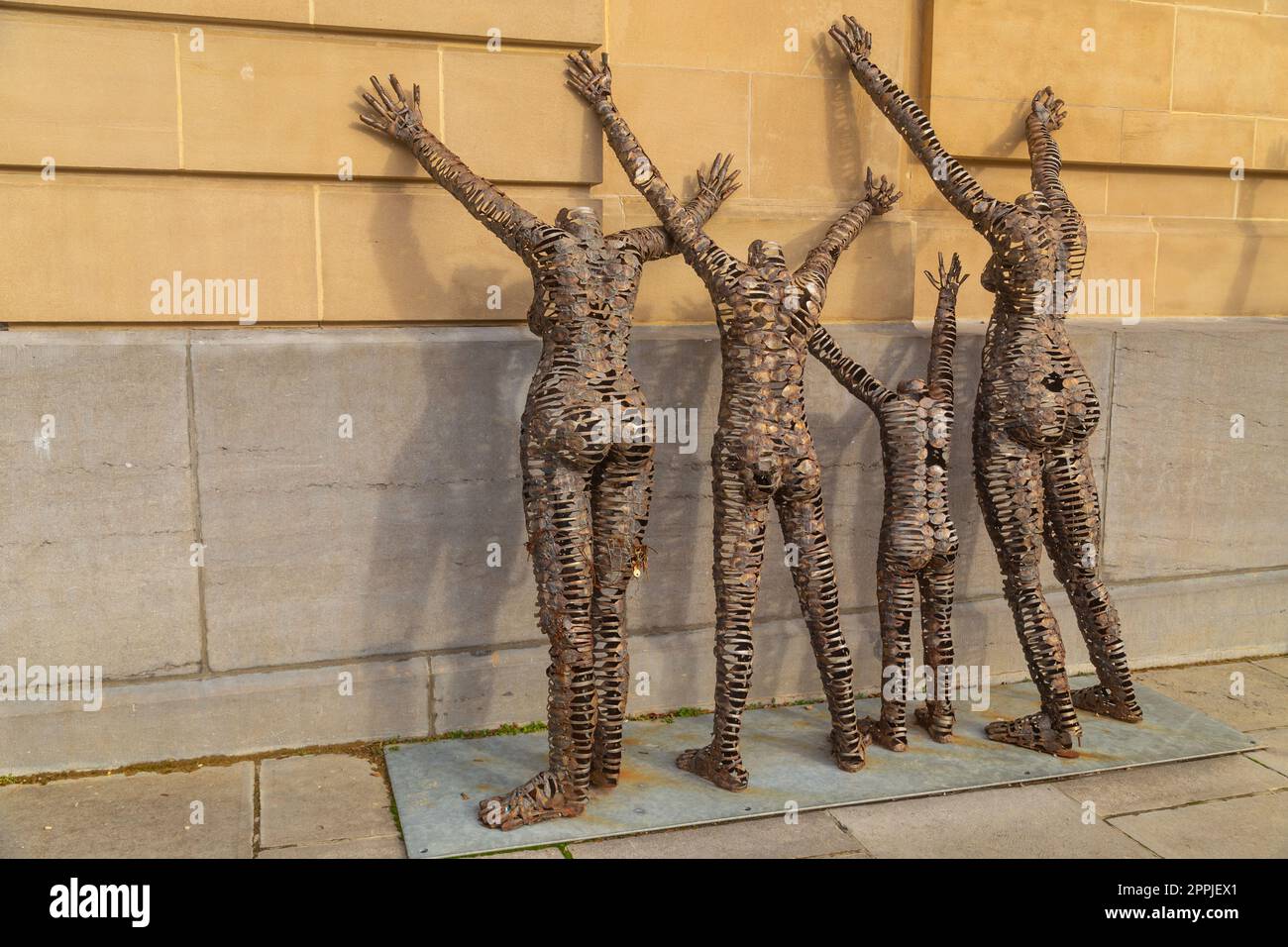 Bruxelles, Belgique : 5 novembre 2022 : sculpture de l'artiste ...