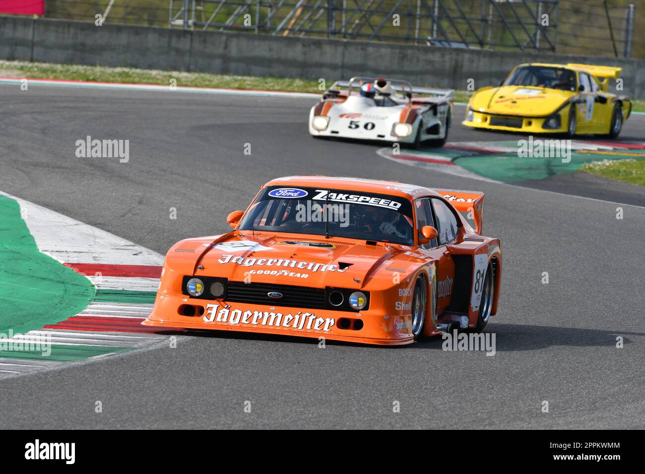 Scarperia, 2 avril 2023: Ford Capri Turbo GR 5 Jagermeister DRM année ...