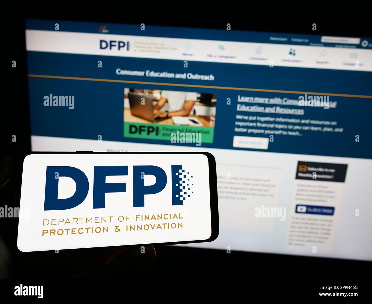 Logo dfpi Banque de photographies et d’images à haute résolution - Alamy