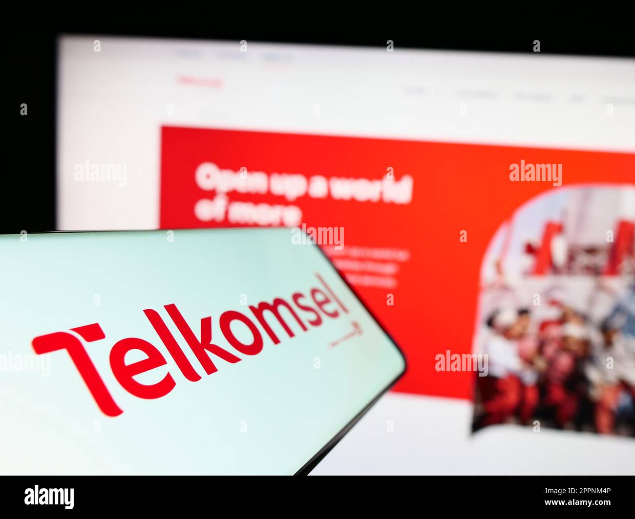 Logo telkomsel Banque de photographies et d’images à haute résolution ...