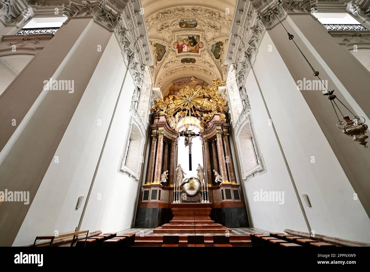 Vue du mur de l'autel Banque de photographies et d’images à haute ...