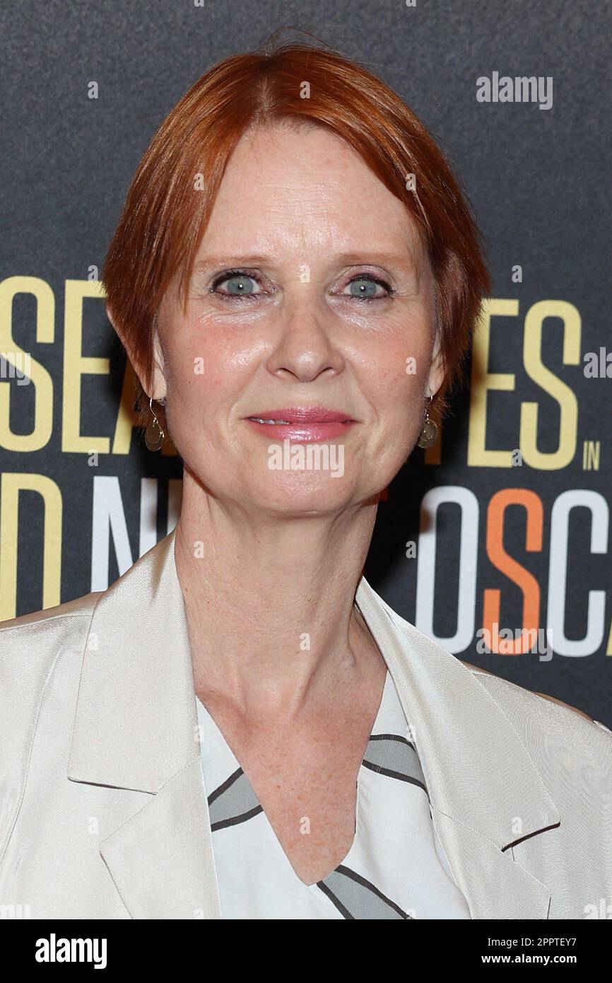New York, NY, États-Unis. 24th avril 2023. Cynthia Nixon est présente ...