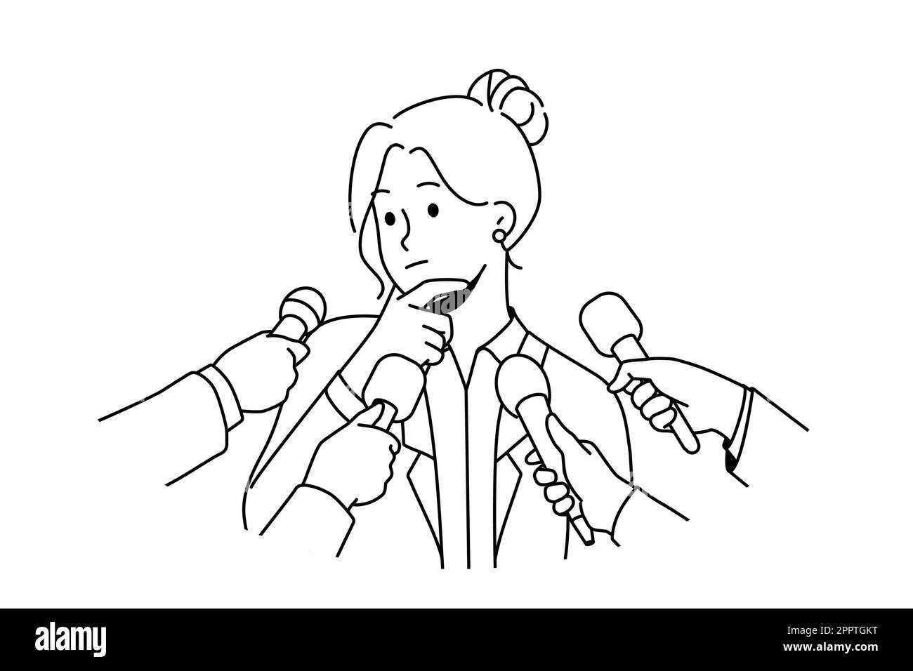 Politique politicien parler parler parler parler Banque d'images vectorielles - Alamy