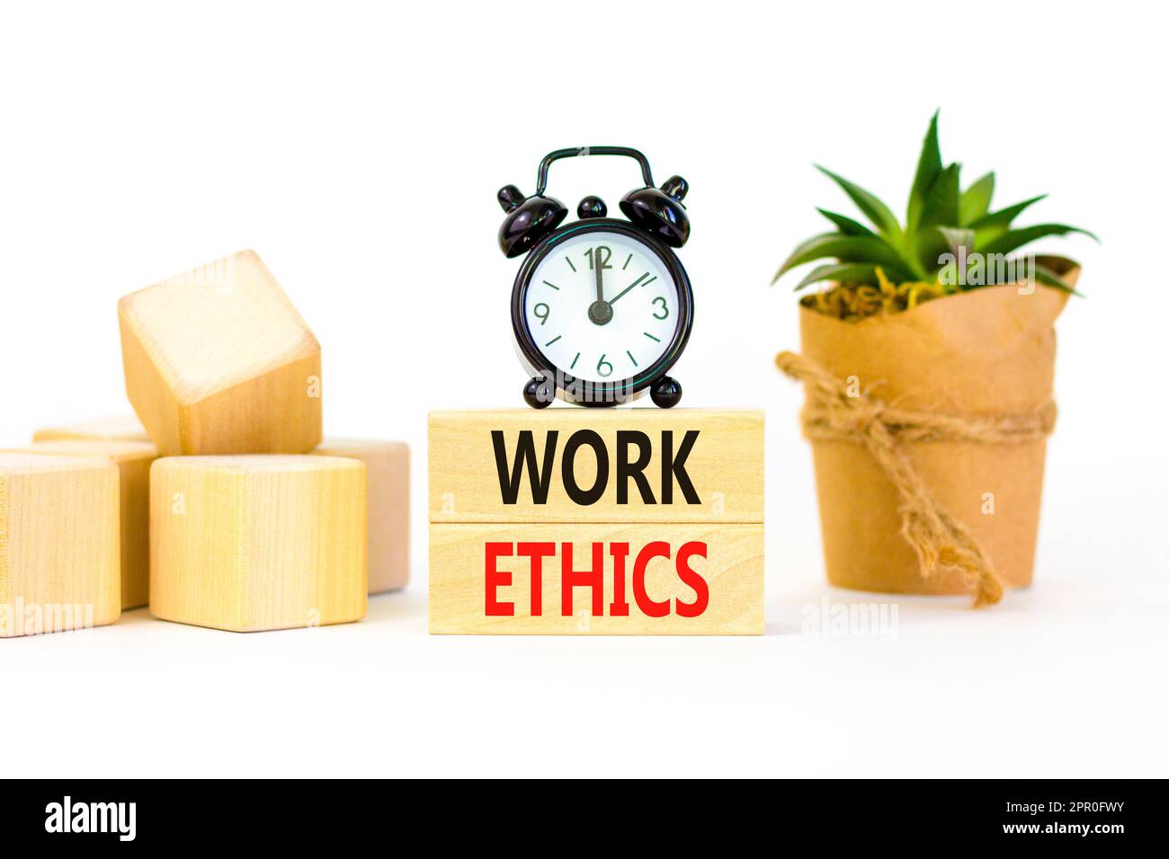 Symbole d'éthique professionnelle. Concept Words Work Ethique sur beau ...