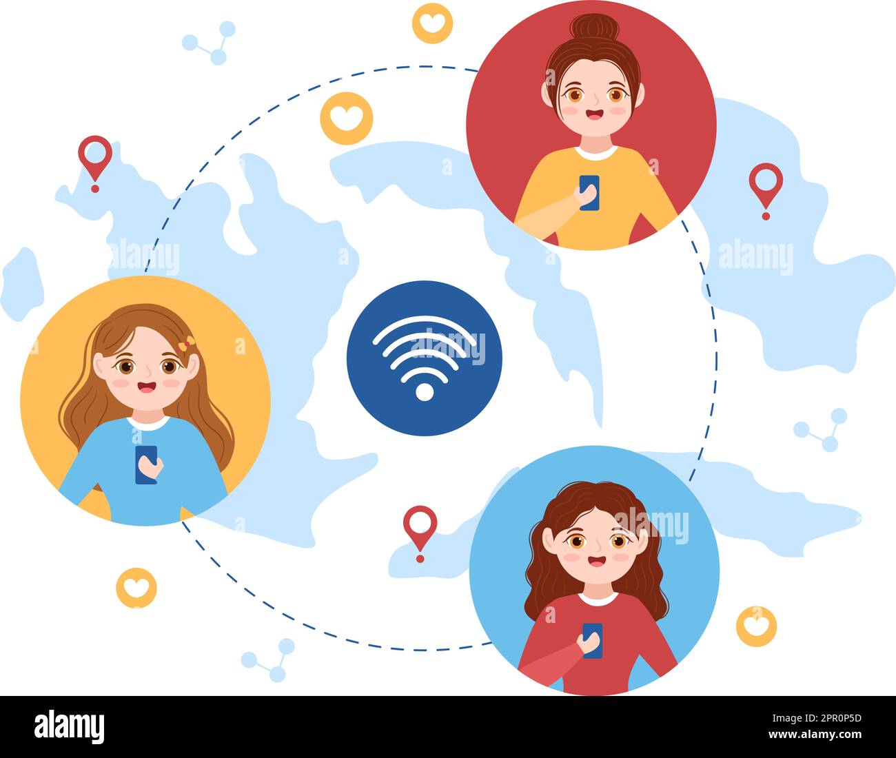 Intranet Internet Network Connection Technology pour partager les ...