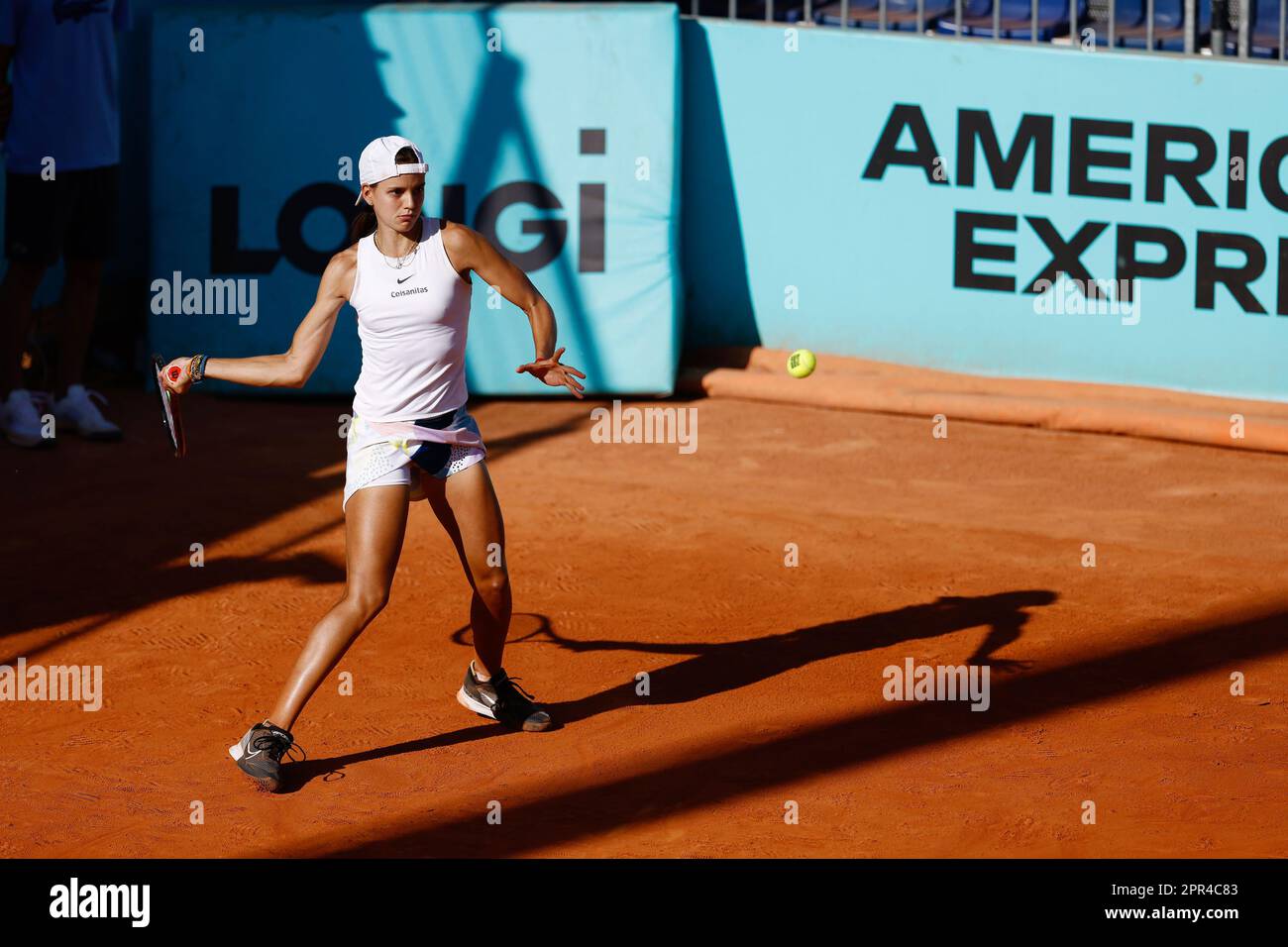 Emiliana Arango de Colombie en action contre Irene Burillo d'Espagne ...