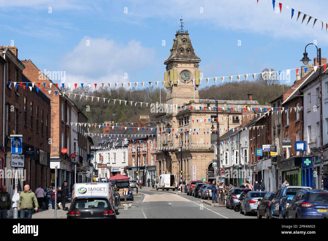Welshpool town hall Banque de photographies et d’images à haute ...