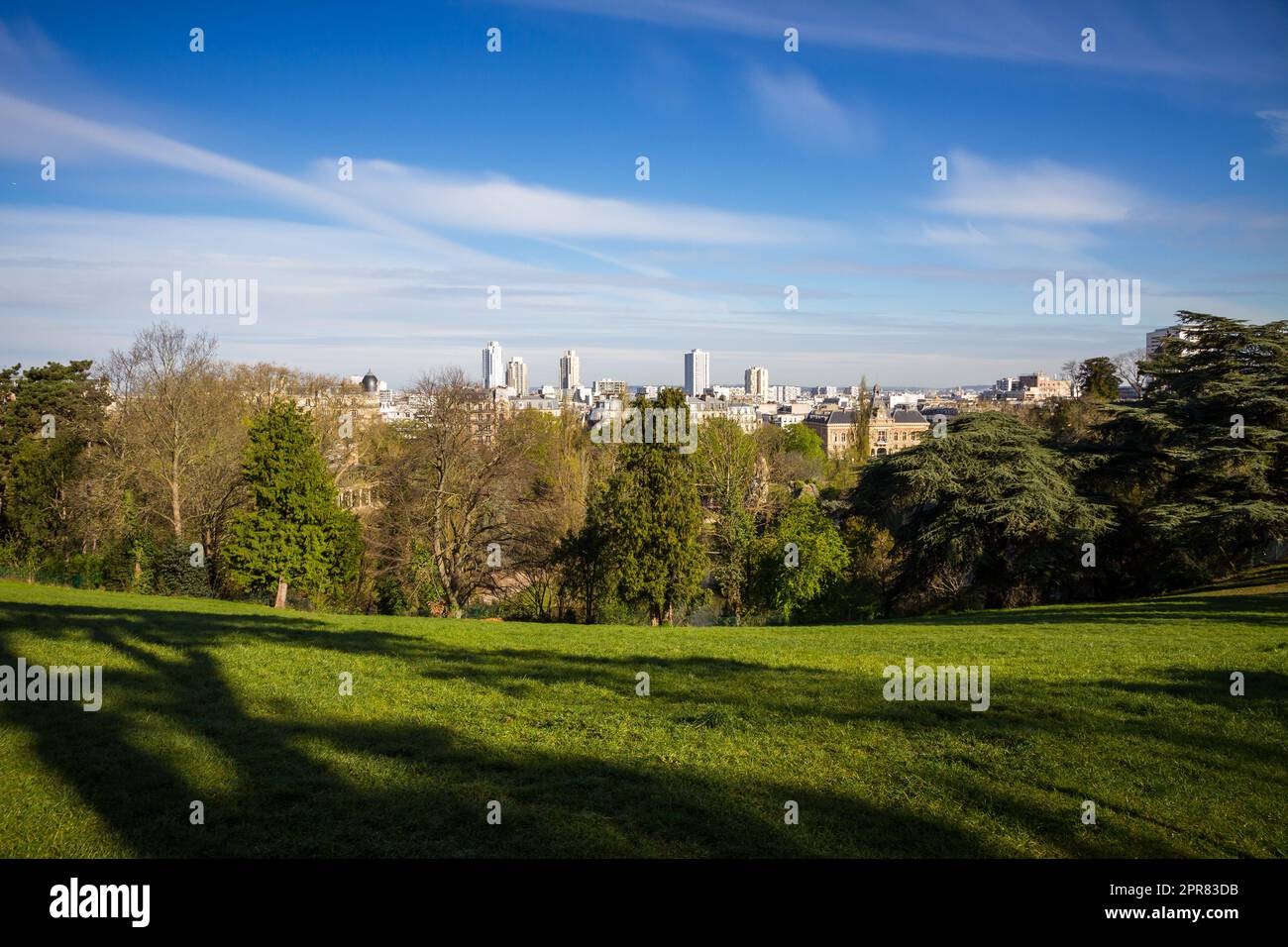 Temple sibylle parc buttes chaumont paris Banque de photographies et d ...