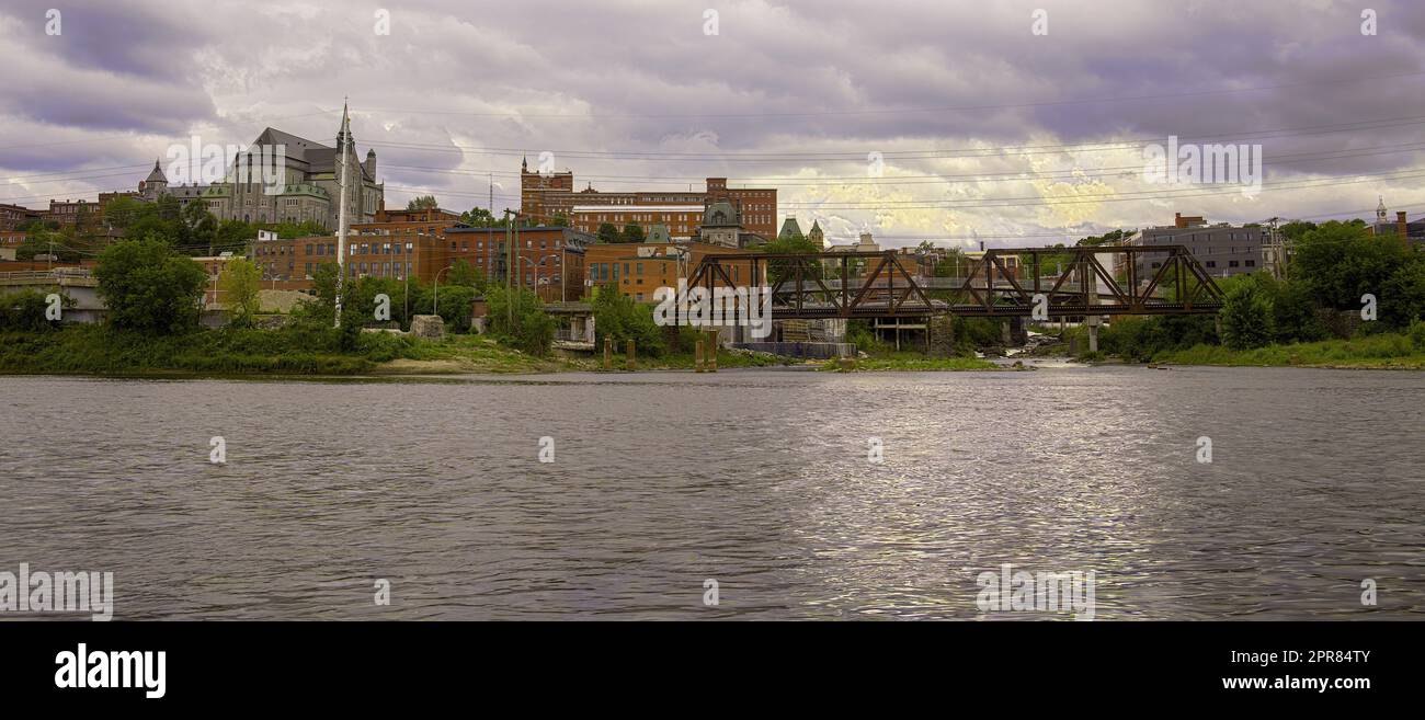 Sherbrooke quebec panoramique Banque de photographies et d’images à ...