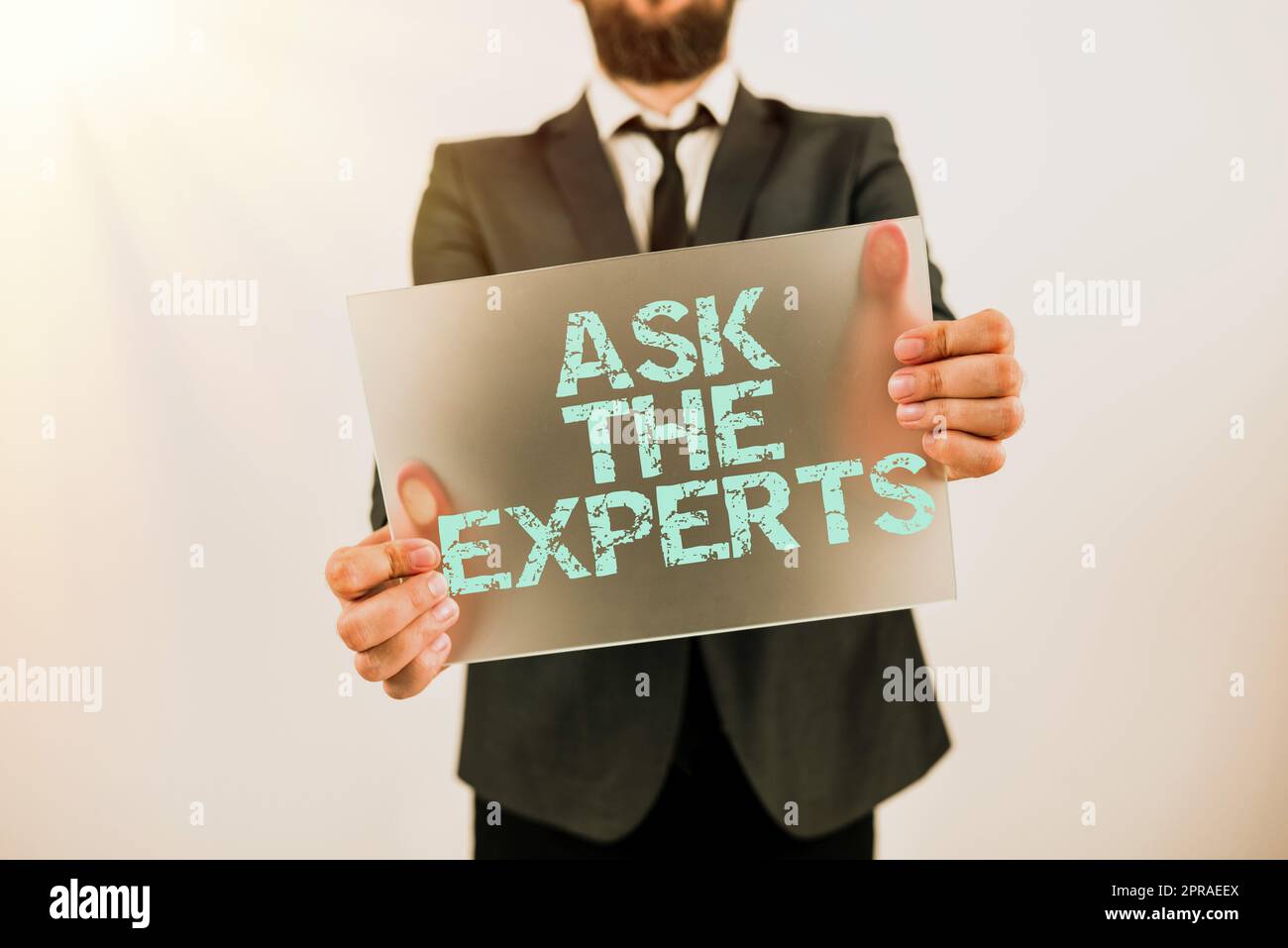 Présentation conceptuelle Demandez aux experts. Aperçu de l'entreprise ...