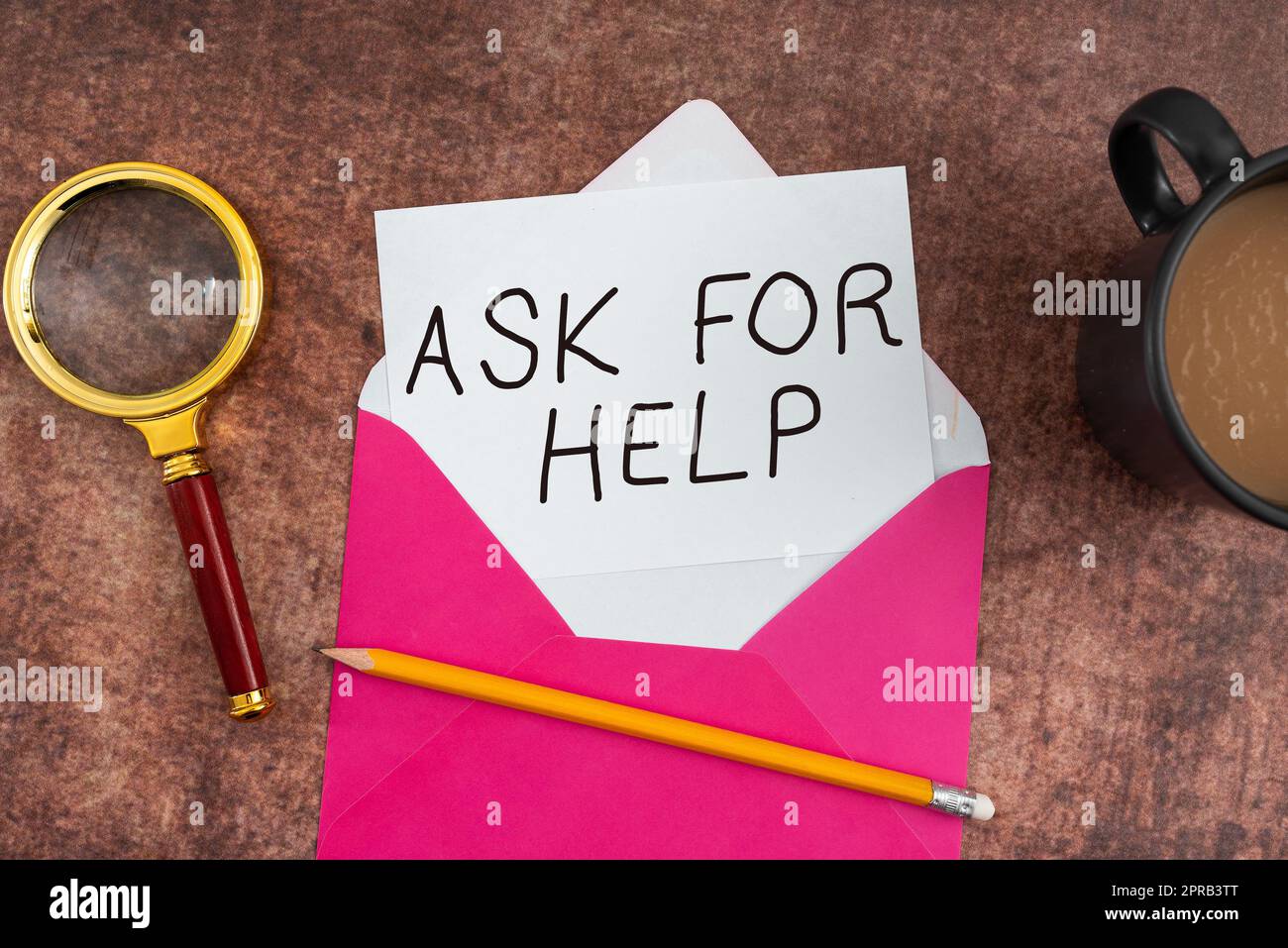 Rédaction affichage du texte demander de l'aide. Word for Request to ...