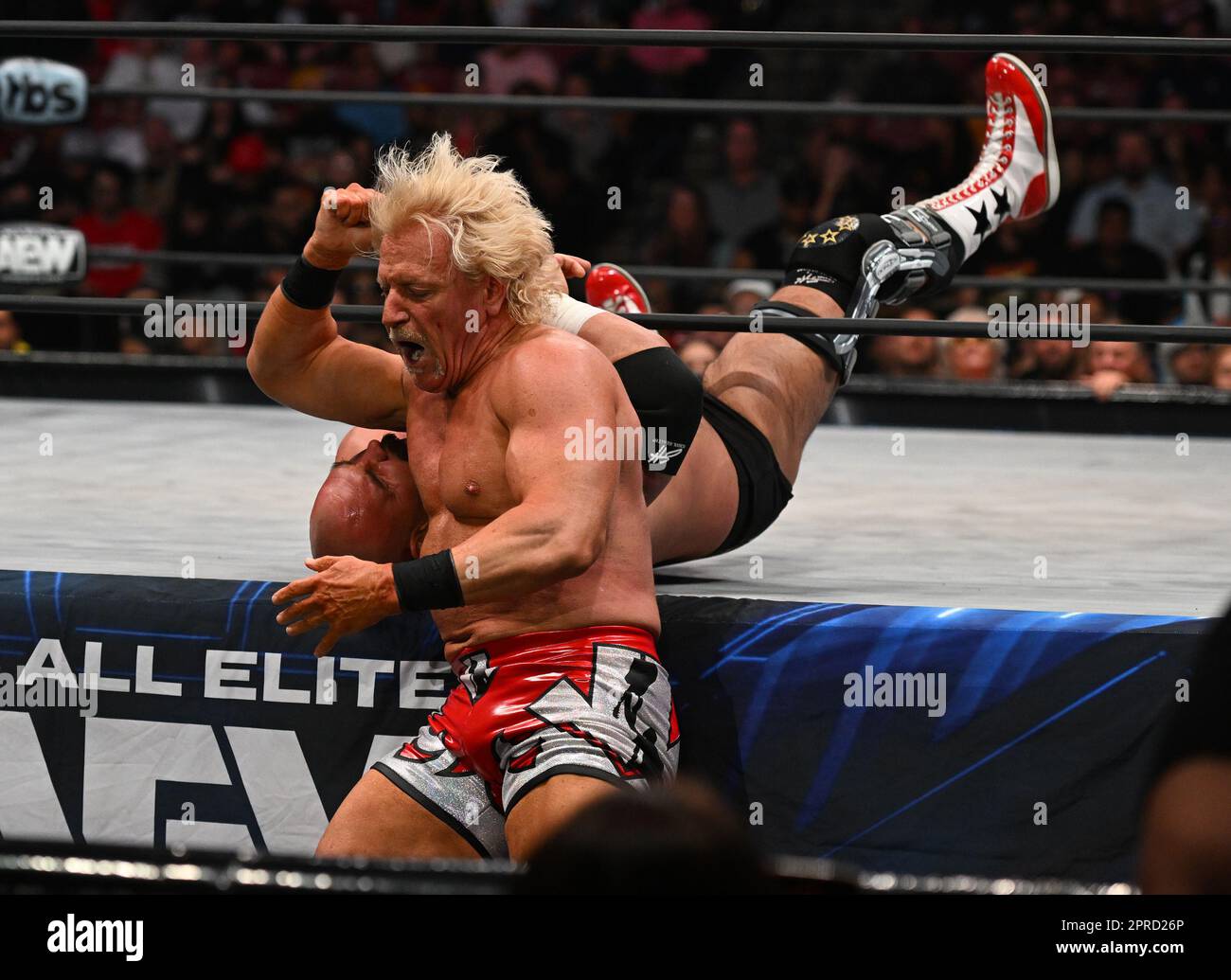 Sunrise FL, États-Unis. 26th avril 2023. Dax Harwood vs Jeff Jarrett ...