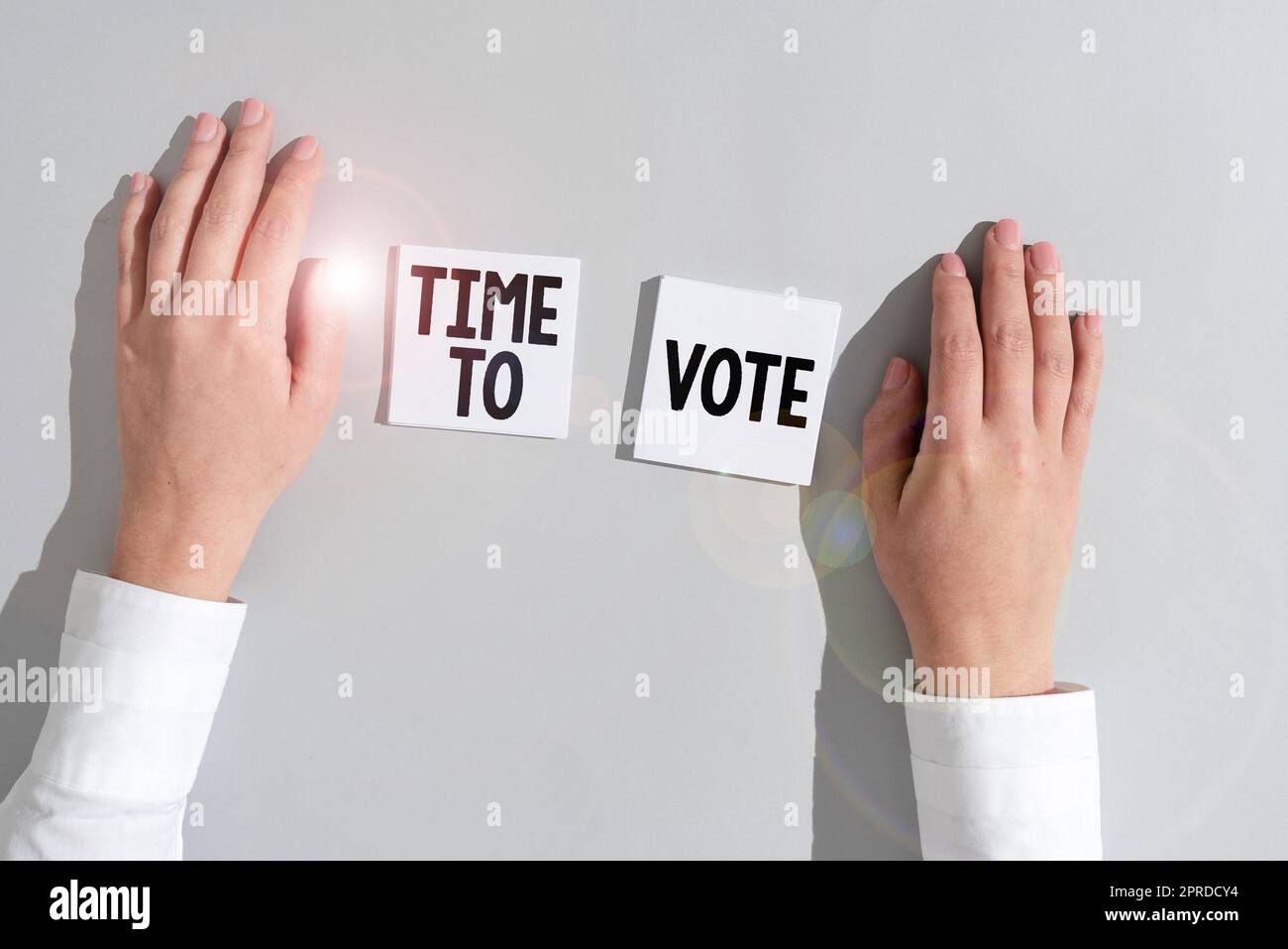 Inspiration montrant le temps de vote. Choix d'idées d'affaires à l ...