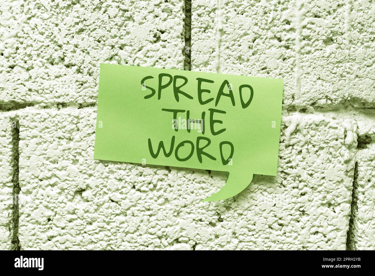 Affiche affichant la diffusion du mot. Approche d'affaires communiquer ...