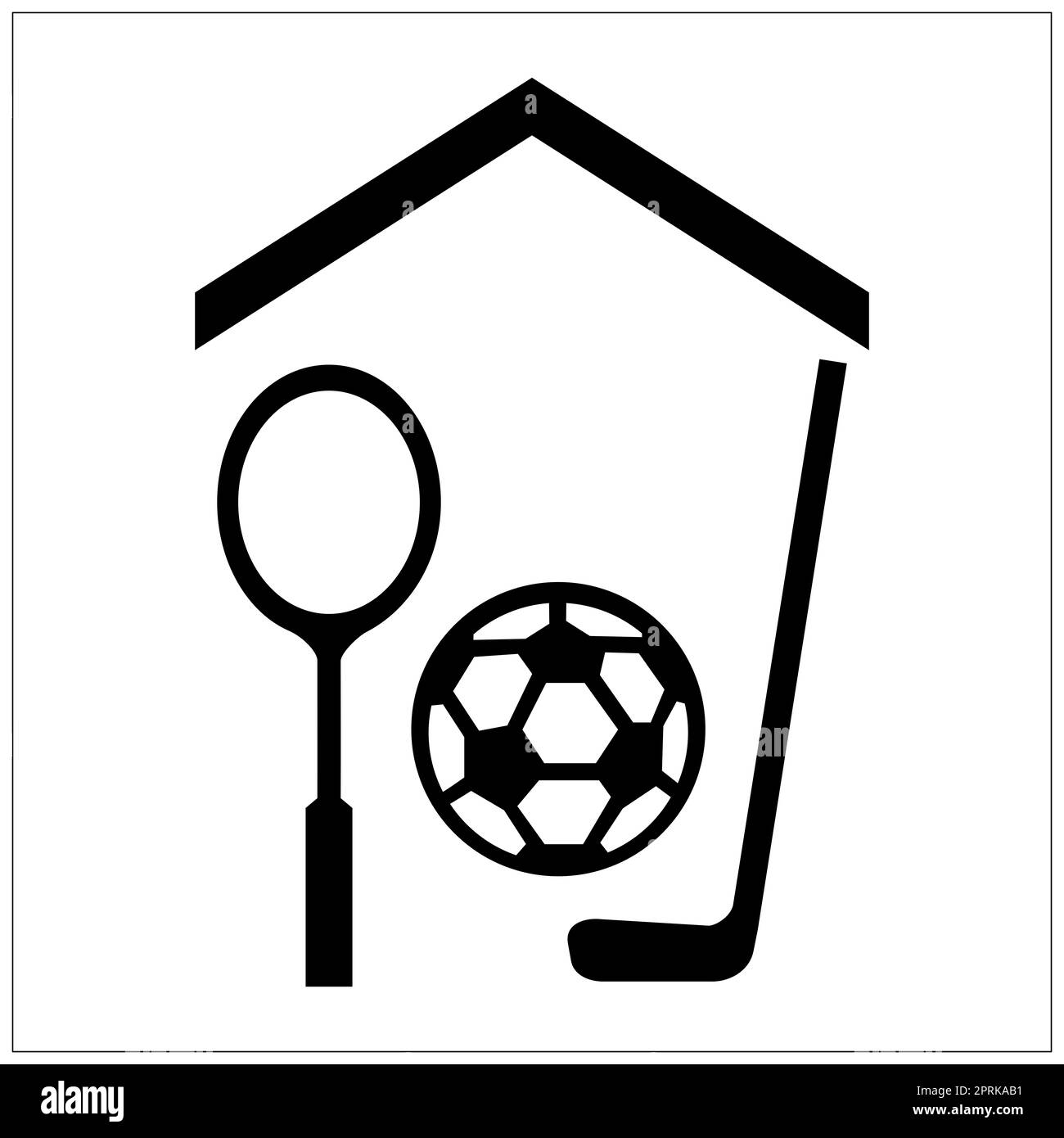 Panneau de la salle de sport ISO 7001 Photo Stock - Alamy