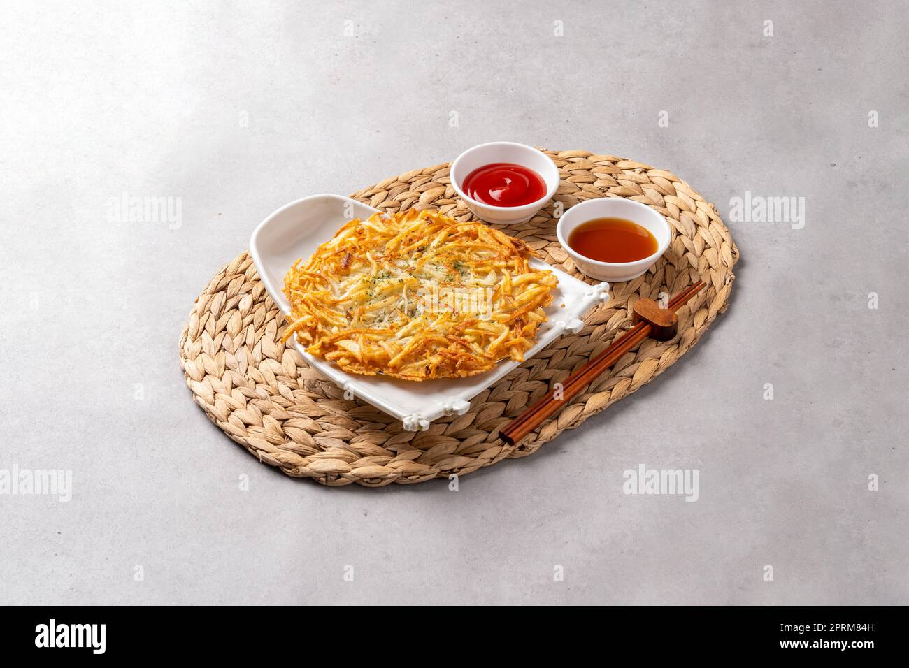 Galettes de pommes de terre royales Banque de photographies et d’images ...