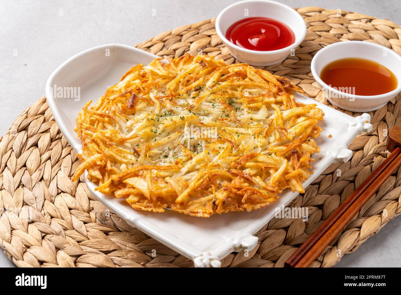 Galettes de pommes de terre royales Banque de photographies et d’images ...