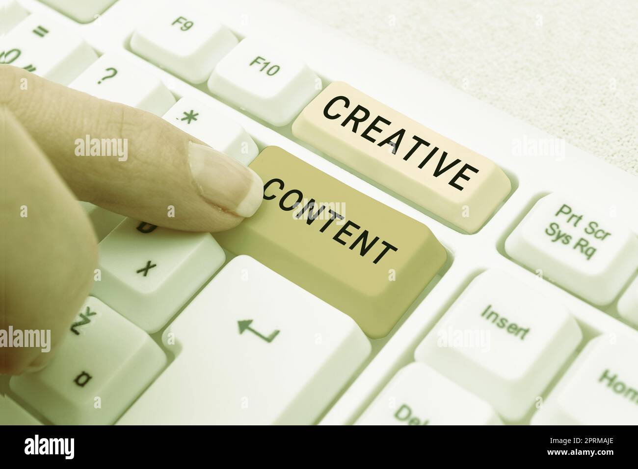 Écriture affichant du texte contenu créatif, fiction de concept d ...