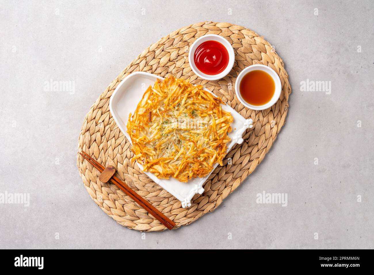 Galettes de pommes de terre royales Banque de photographies et d’images ...