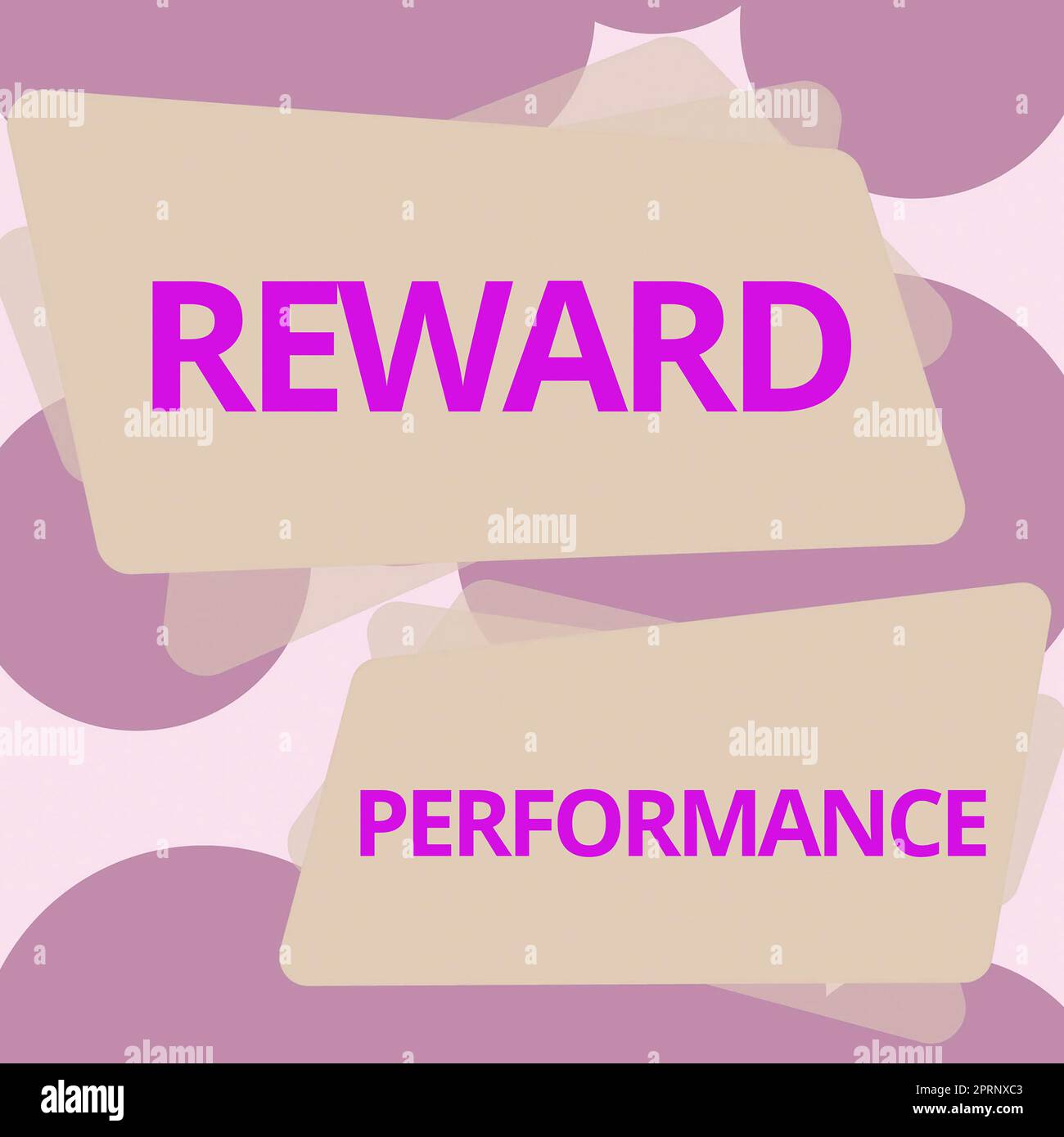 Panneau affichant la performance de la récompenseAppréciation ...