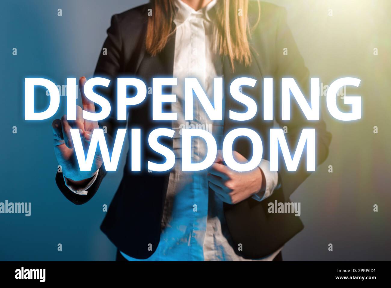 Inspiration montrant le signe Dispensing WisdomGing des faits intellectuels sur une variété de ...