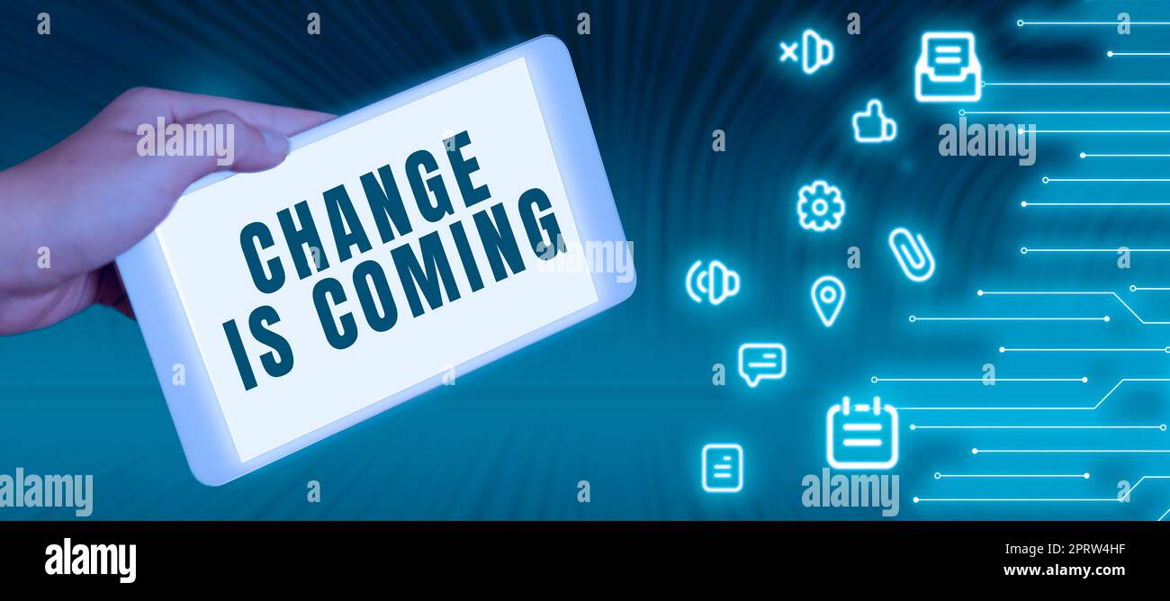 Inspiration montrant le changement de signe est comingelling quelqu'un ...