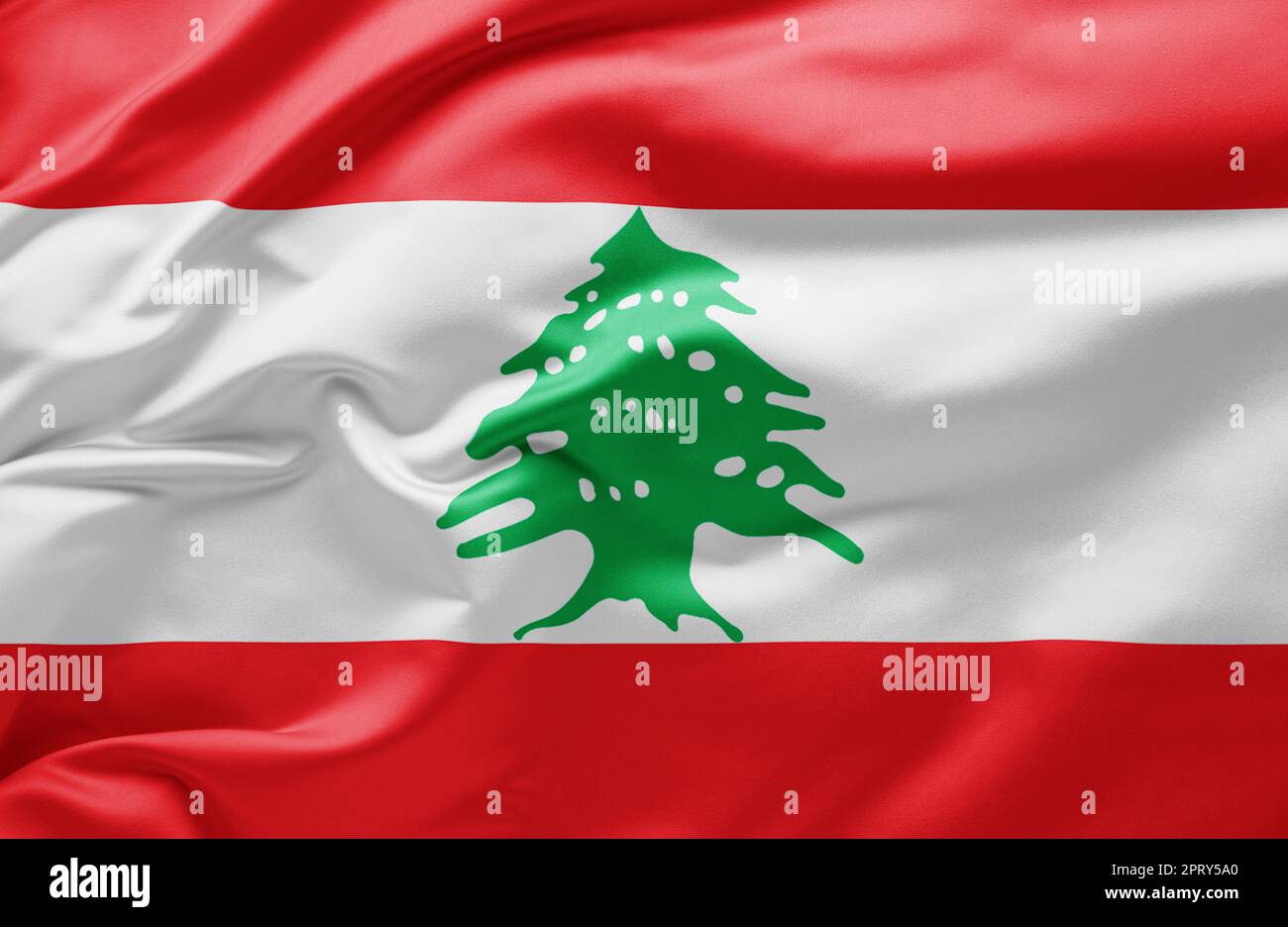 Drapeau nation national symbolique couleurs pays liban Banque de photographies et d’images à ...