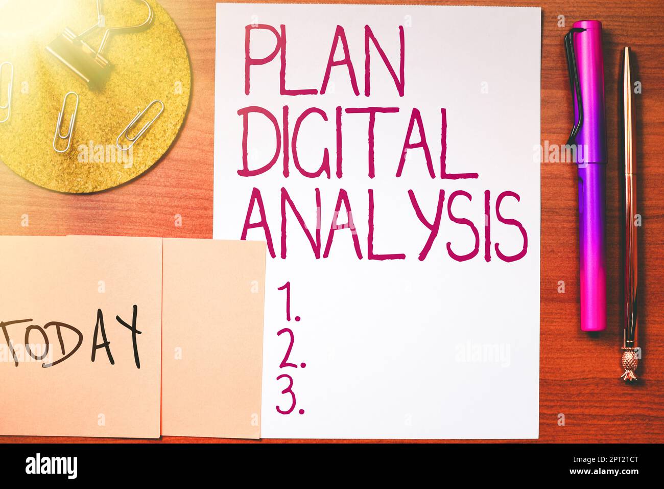 Affichage du panneau analyse numérique du plan, données de vente de ...