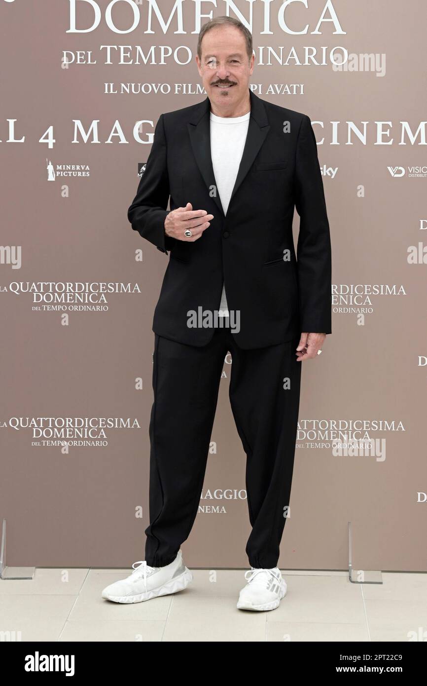 ROM, italique. 27th avril 2023. Massimo Lopez beim Photocall zum ...