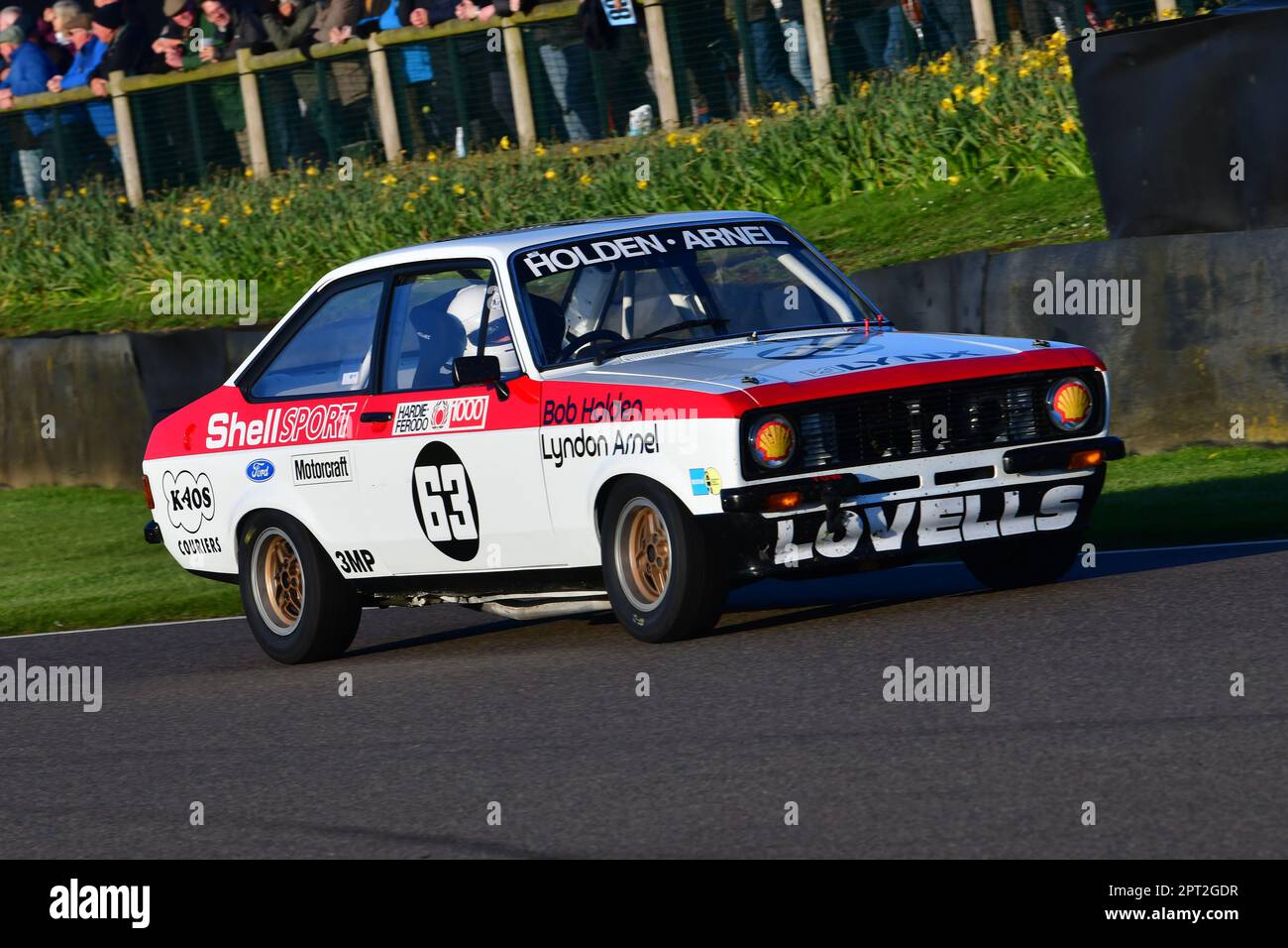 David Devine, Ford Escort RS2000, Gordon Spice Trophy, HEAT 2, pour les voitures de berline du ...
