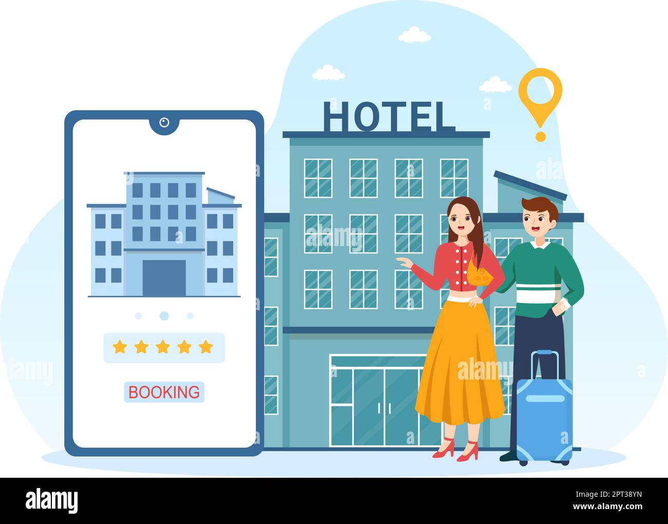 Avis d'hôtel avec service de notation, satisfaction de l'utilisateur au ...