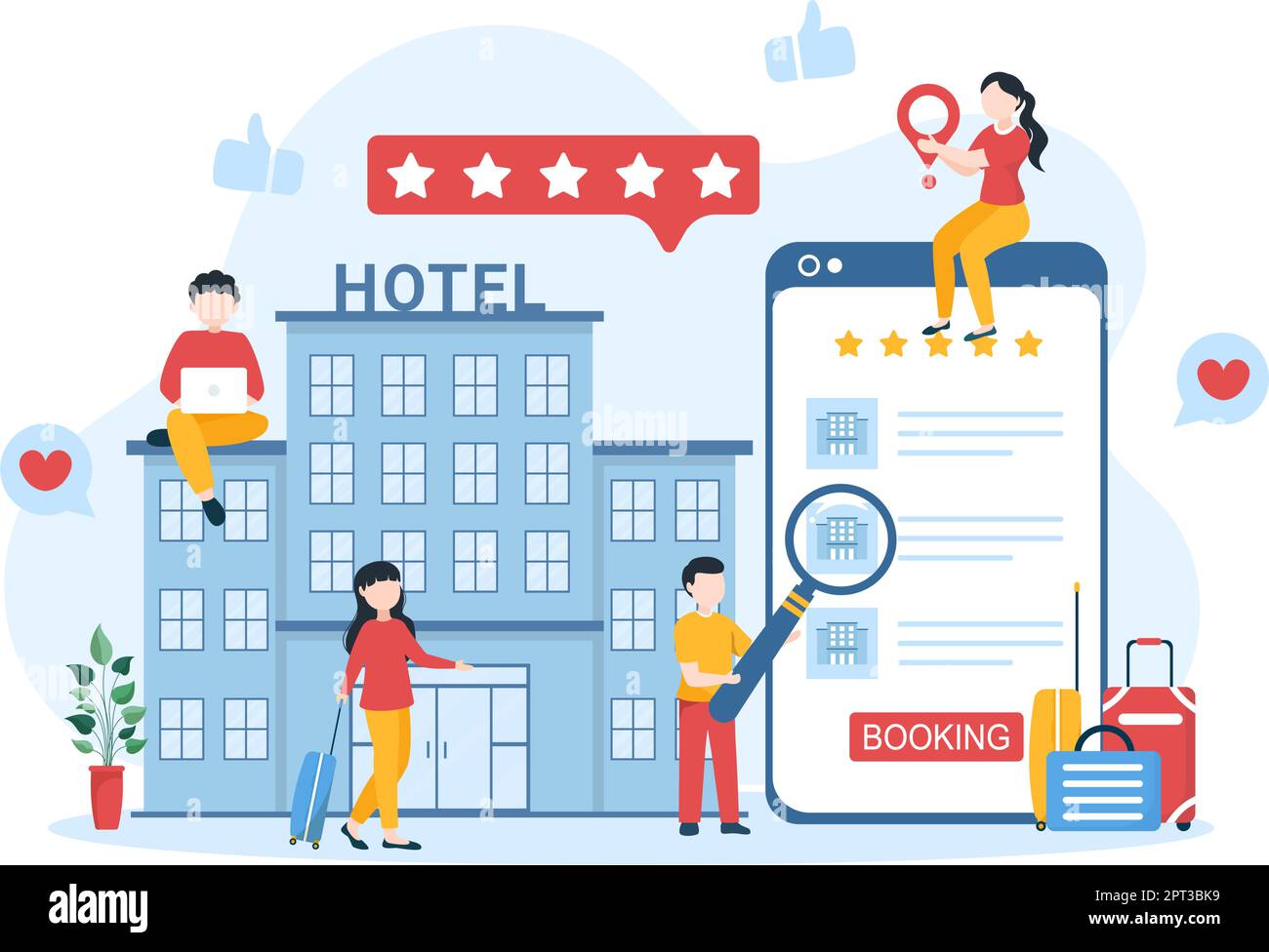 Avis d'hôtel avec service de notation, satisfaction de l'utilisateur au ...