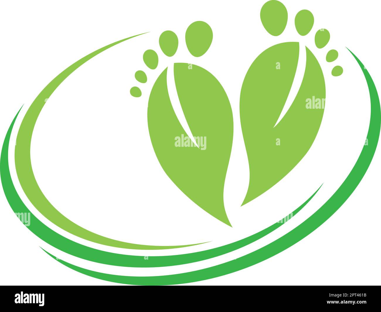 The athletes foot logo Banque de photographies et d’images à haute ...