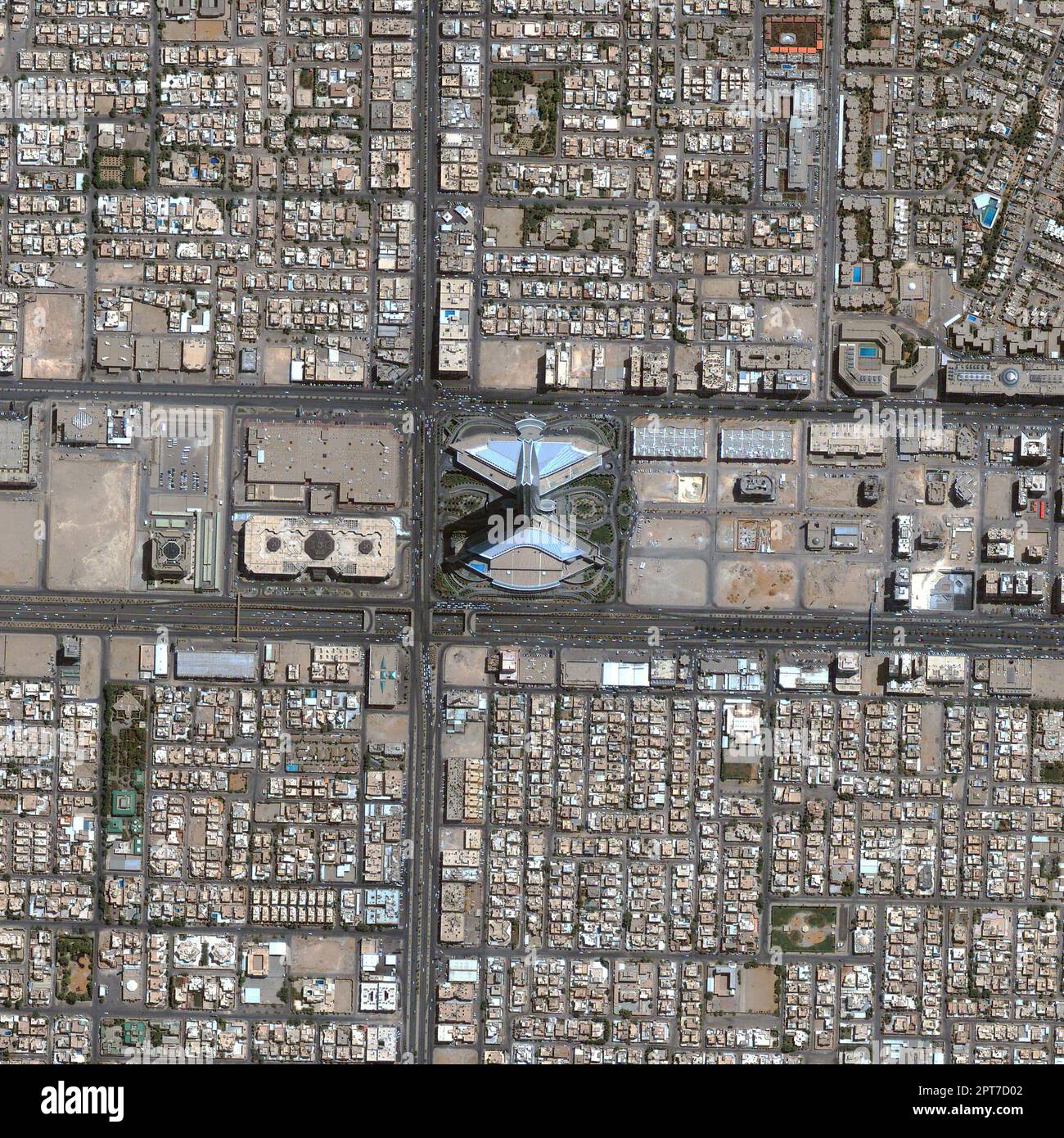 Satellite view of riyadh map Banque de photographies et d’images à ...