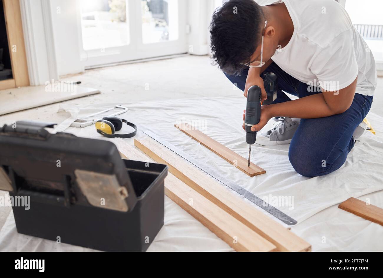 Je n'avais aucune compétence en menuiserie avant de commencer mon petit ...