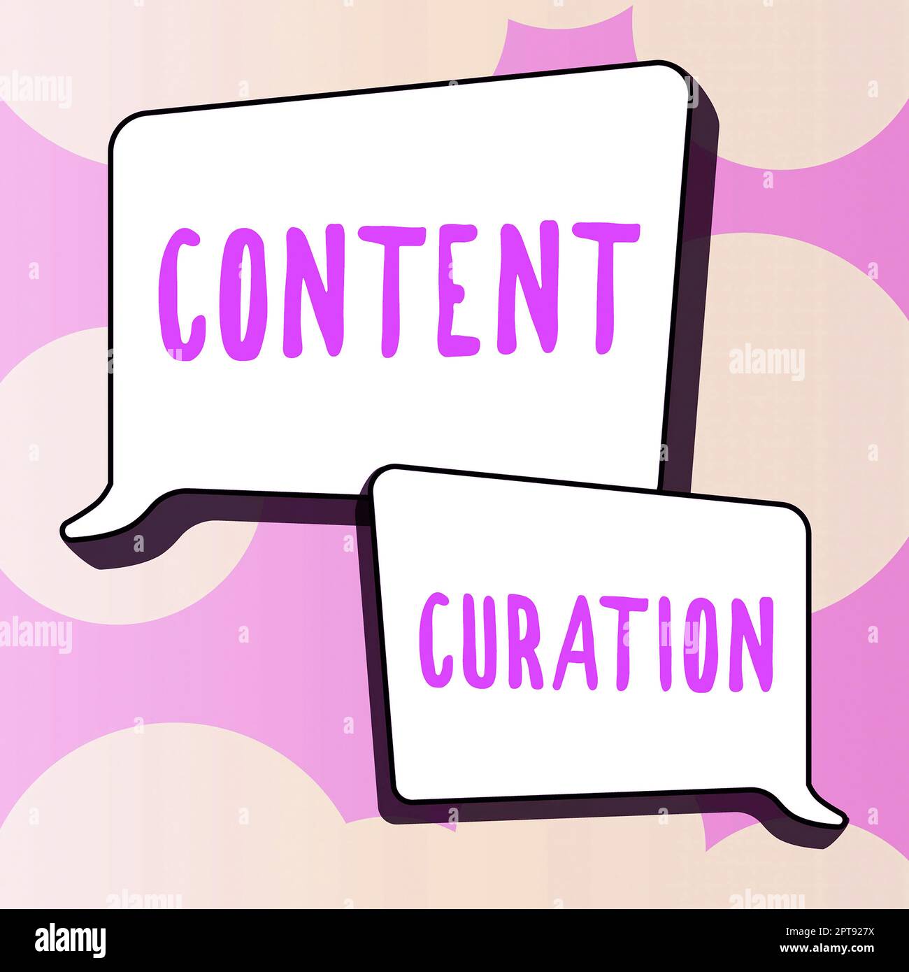 Légende conceptuelle contenu Curation, Présentation de l'entreprise ...