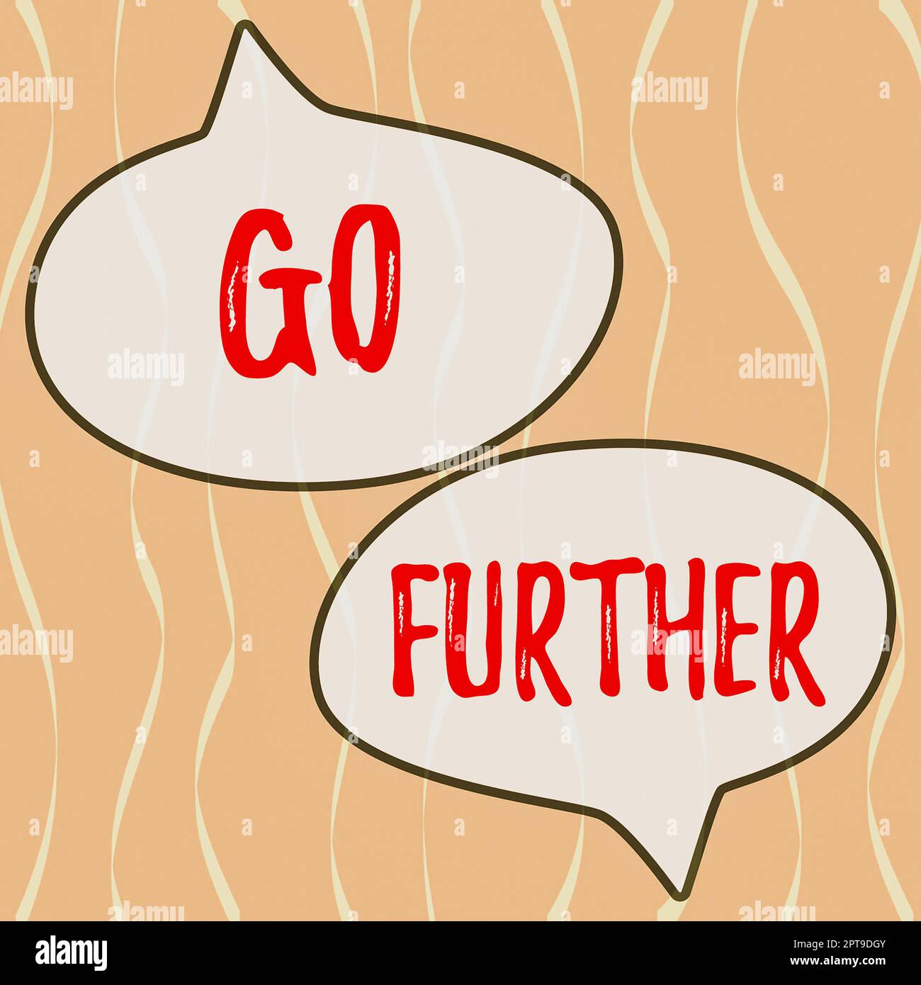 Affichage conceptuel aller plus loin, Word pour se déplacer à une plus grande distance ou de ...