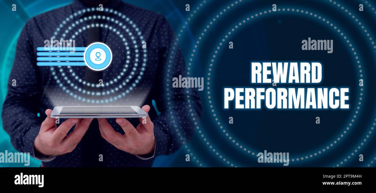 Panneau affichant la performance de la récompenseAppréciation ...