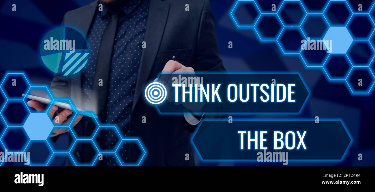 Affichage de panneaux pensez en dehors de la BoxBe idées uniques ...