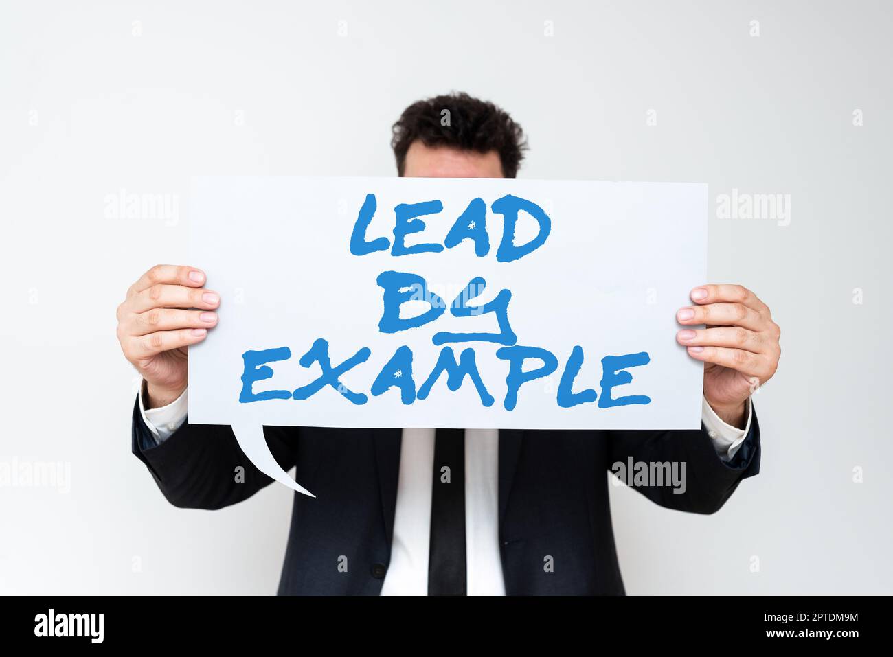 Affiche montrant le temps de réussir, mot pour être un mentor leader ...