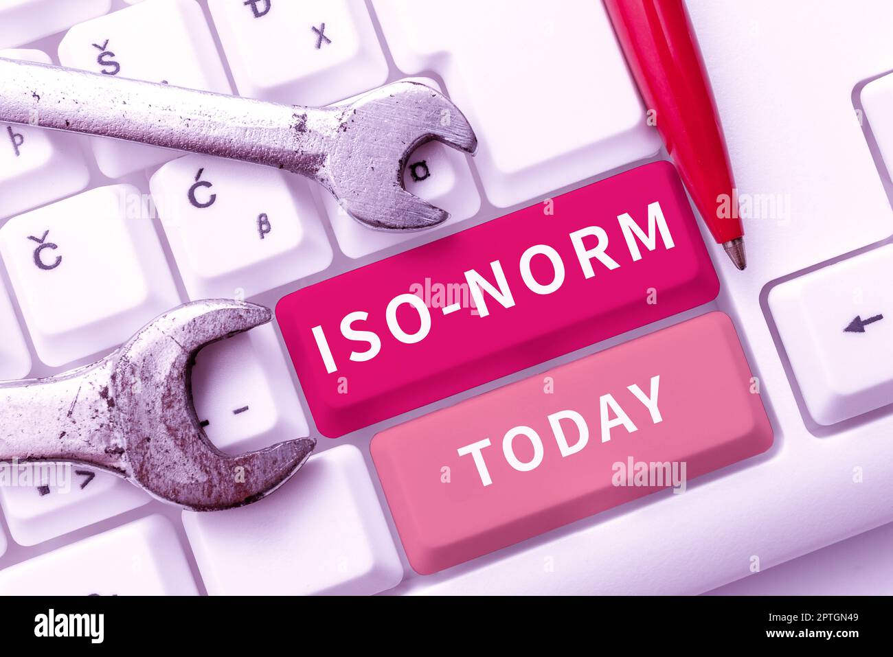 Affichage conceptuel norme ISO, mot pour une norme acceptée ou une ...