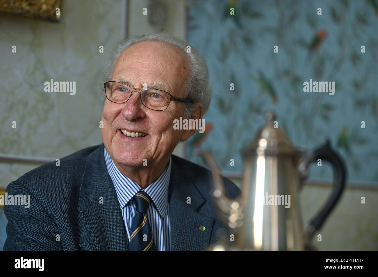 Dessau, Allemagne. 21st avril 2023. Eduard Prince von Anhalt lors d'une ...