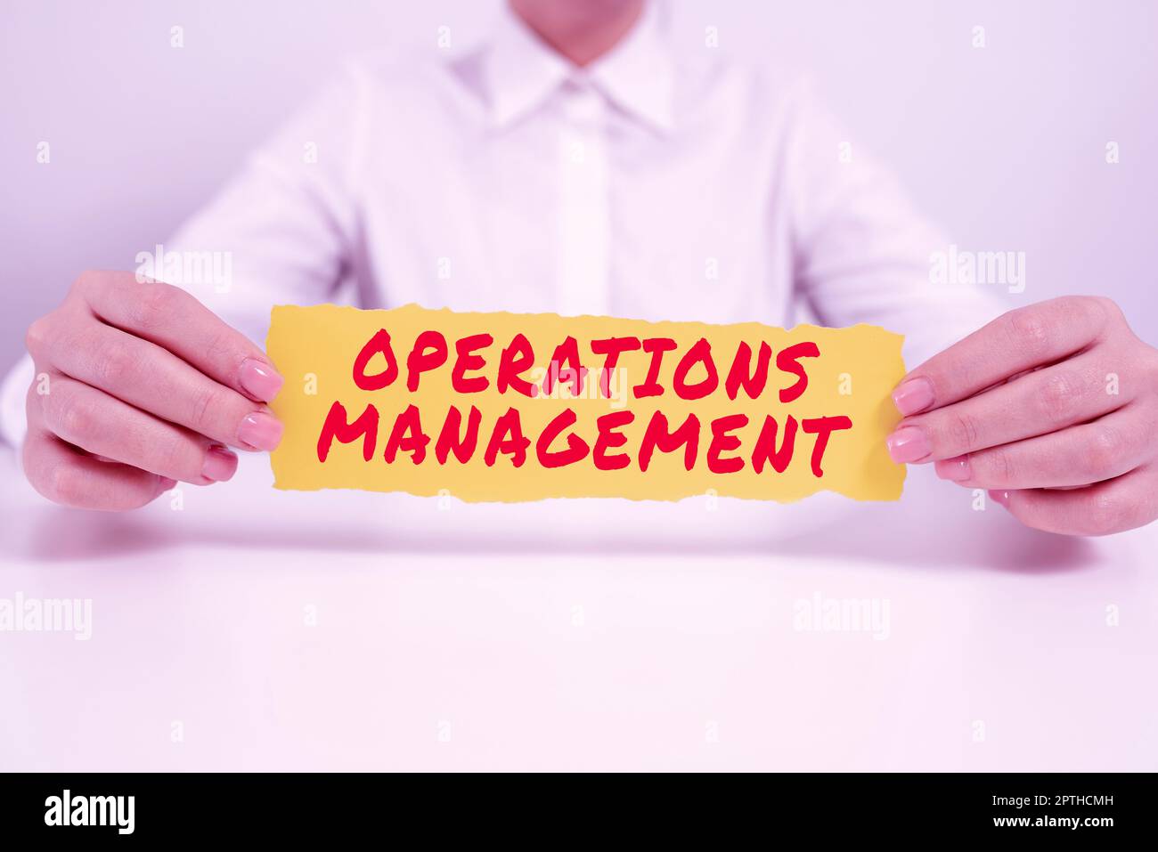 Légende du texte présentant la gestion des opérations, photo ...