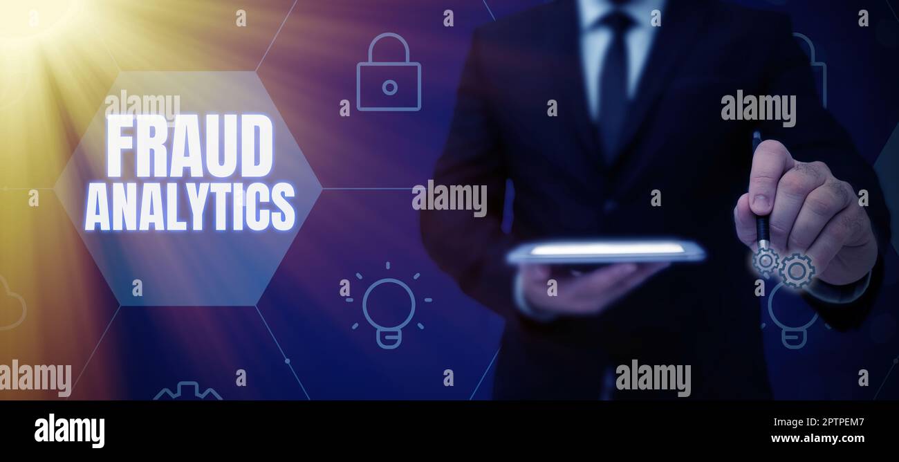 Affiche l'analyse des fraudes, aperçu de l'entreprise, identification ...