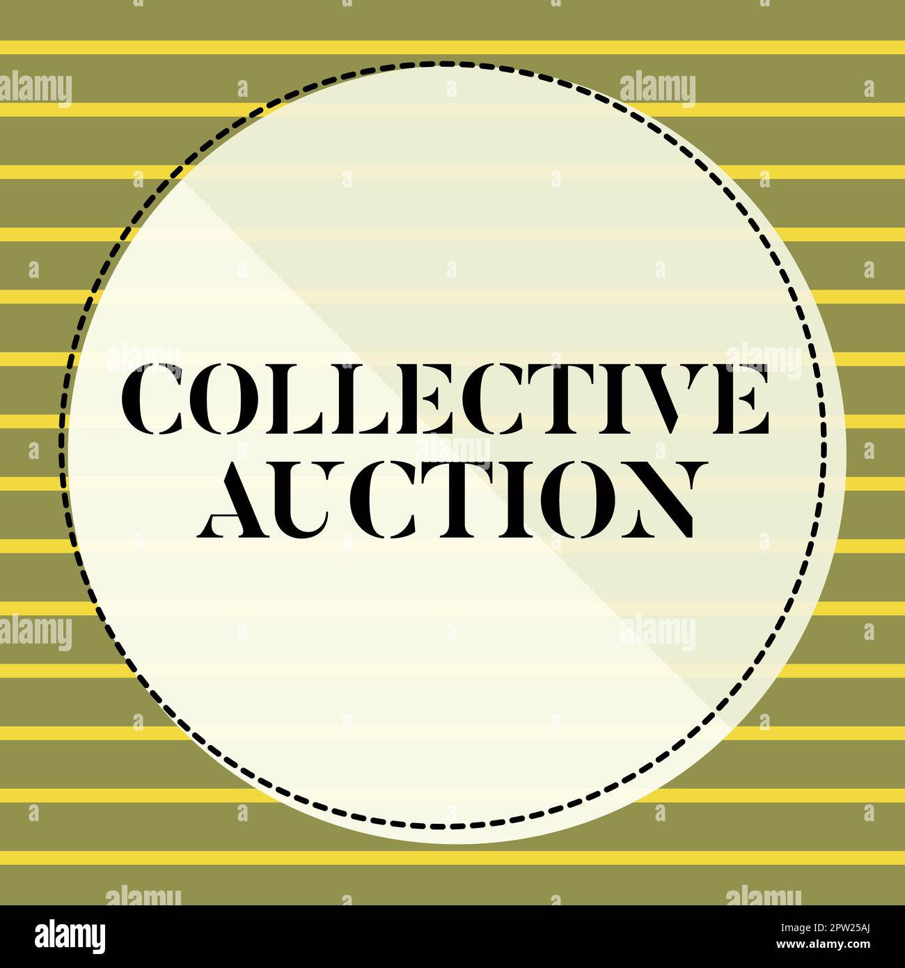 Affichage conceptuel Vente collective aux enchères, concept signifiant ...