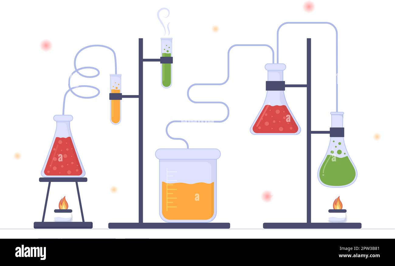Laboratorium avec réalisation de la recherche scientifique, l ...