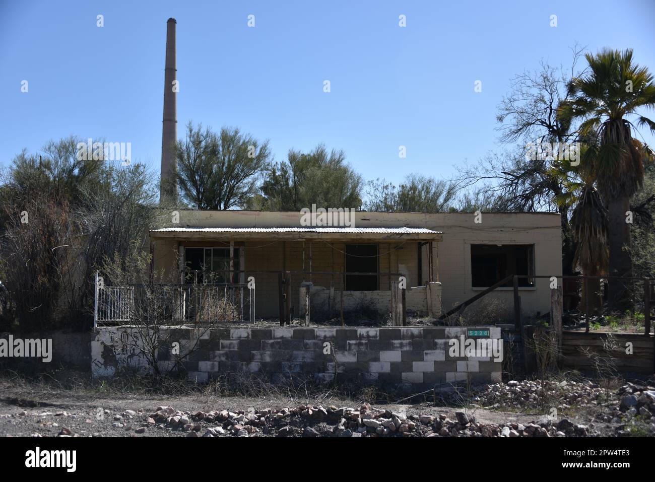 Hayden, AZ., États-Unis 2/18/2023. Fondée en 1909 par le Kennecott ...