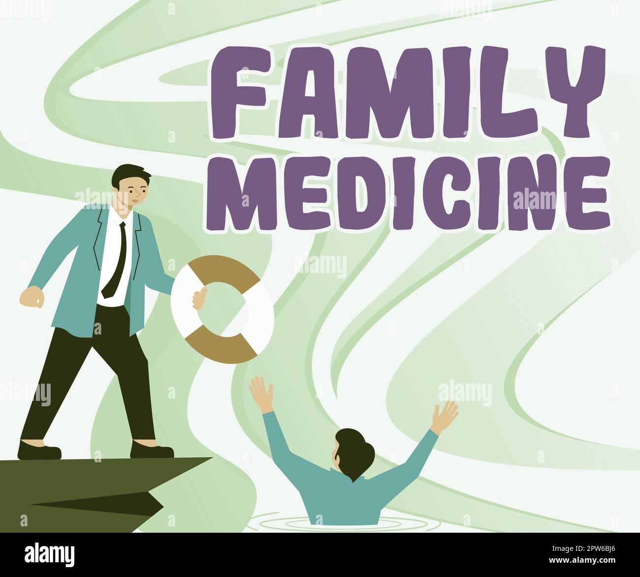 Inspiration montrant le signe médecine familiale, Aperçu des affaires ...