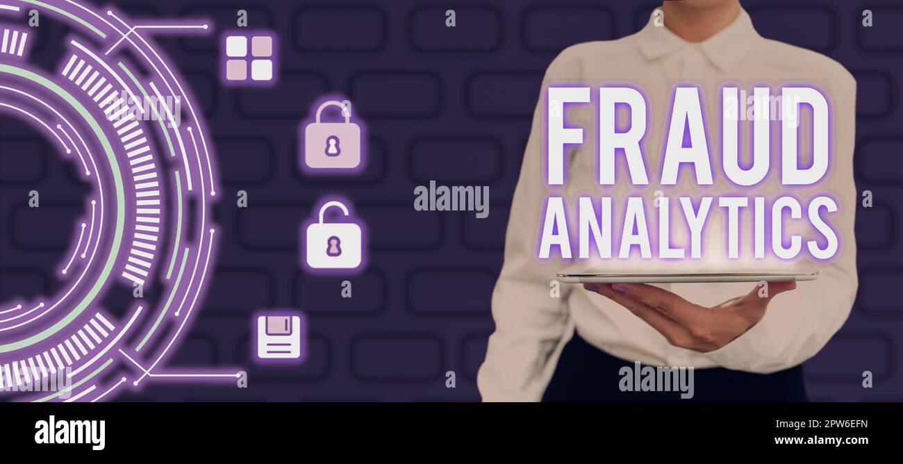 Rédaction affichant le texte analyse des fraudes, identification du ...