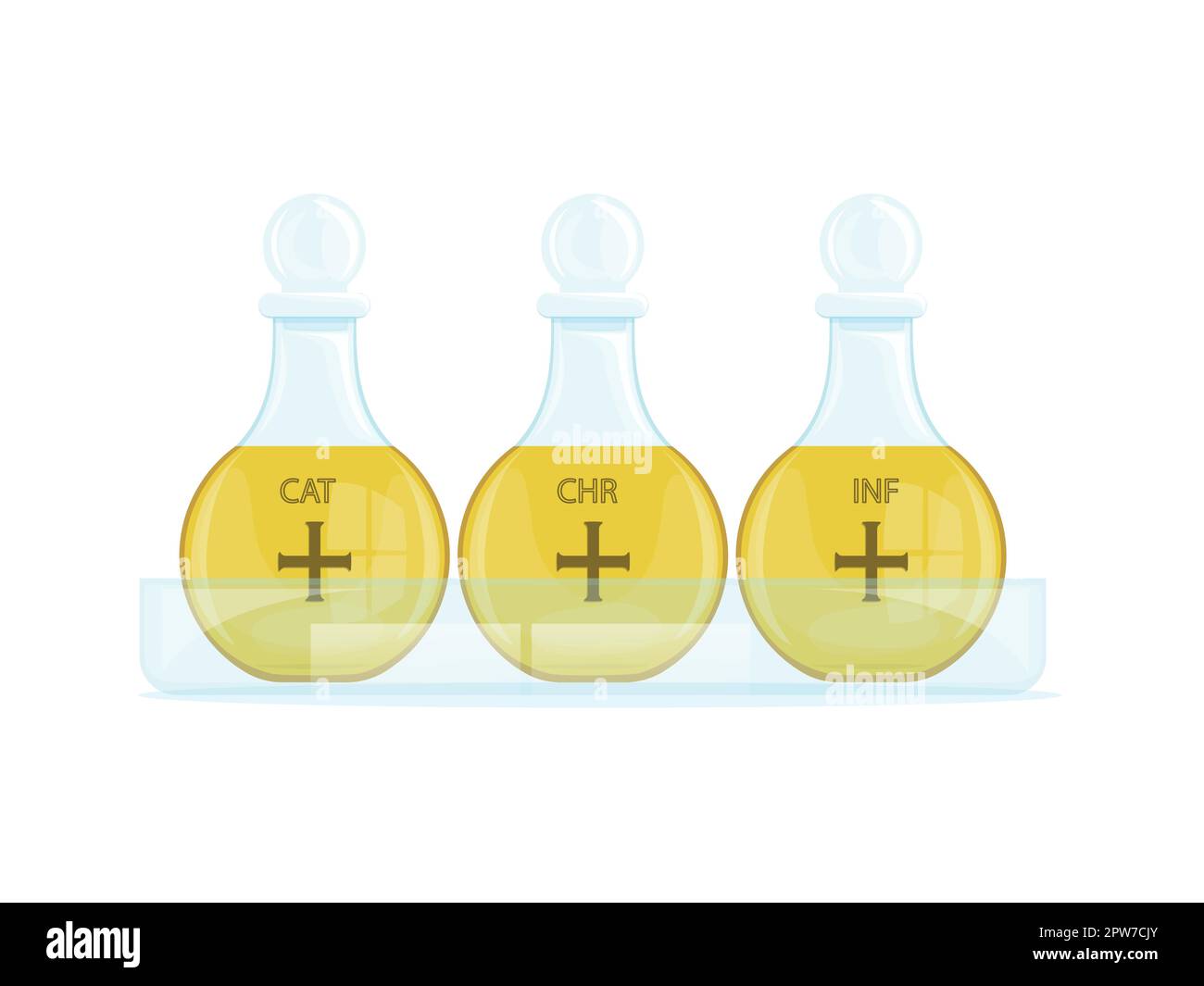 Chrism oil Banque d'images vectorielles - Alamy